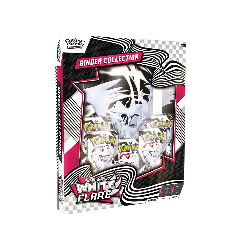 White Flare Binder Collection – Rip & Ship Kings